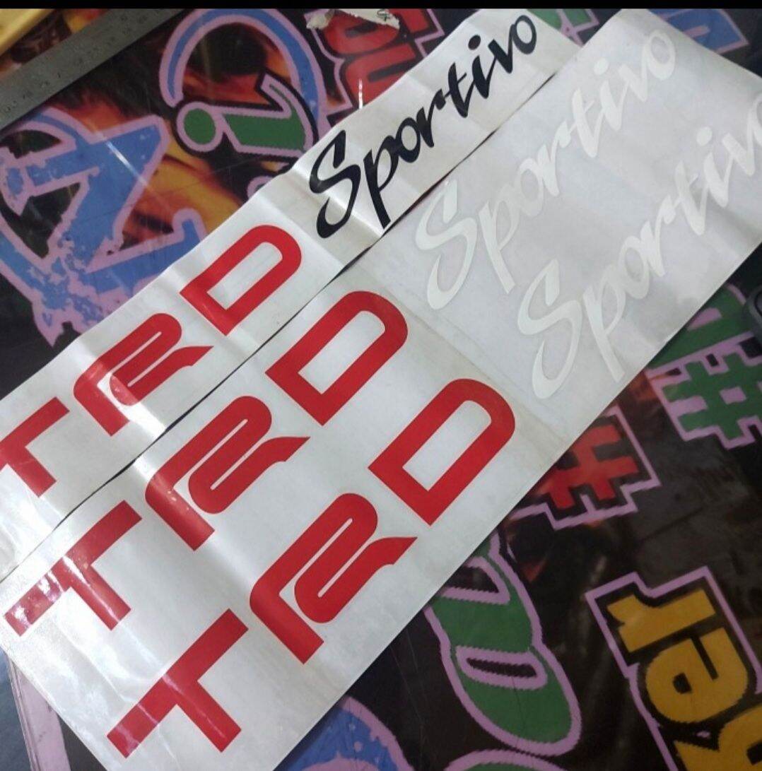 Cutting sticker TRD SPORTIVO | Lazada Indonesia