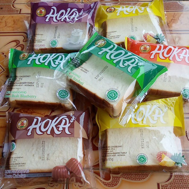 AOKA ROTI PANGGANG/ ROTI AOKA MURAH (LEBIH HEMAT!! 3PCS) | Lazada Indonesia