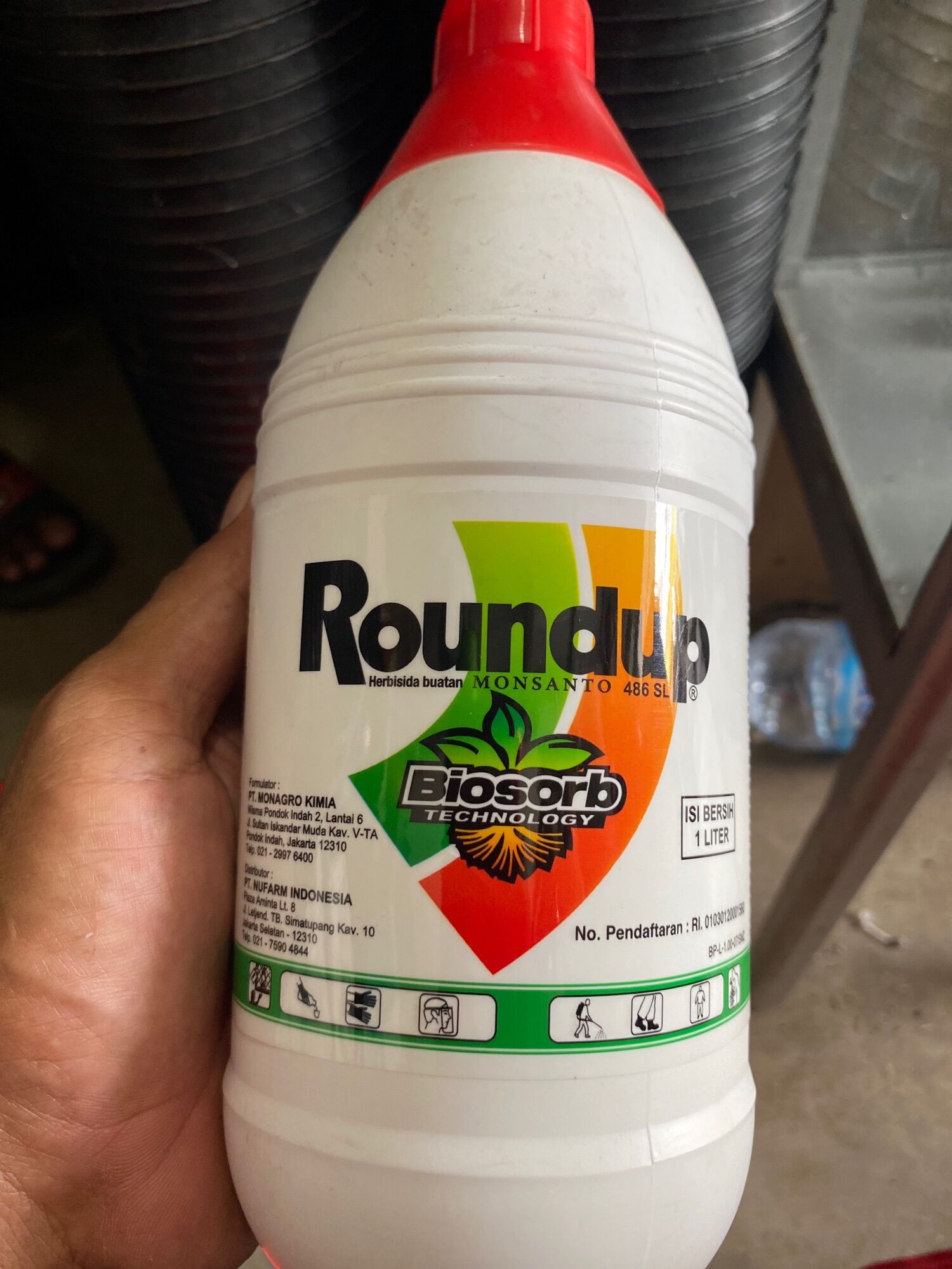 Pupuk roundup 1 liter /botol | Lazada Indonesia