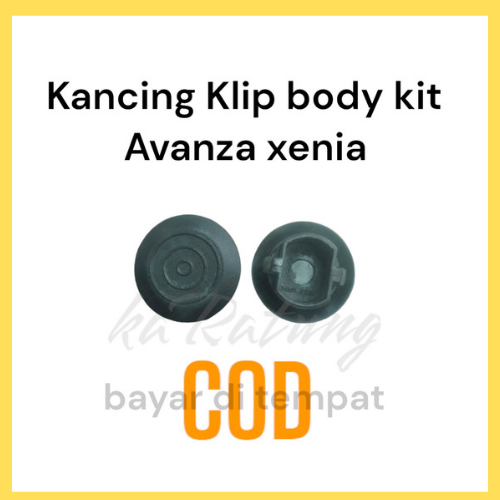 Kancing Klip Tutup Lubang Body Kit Avanza Xenia Rush Terios / Klip ...