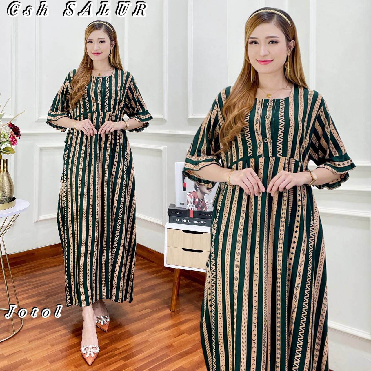 Jumbo Outfit- Daster Chibi Jumbo Busui Adem | Lazada Indonesia