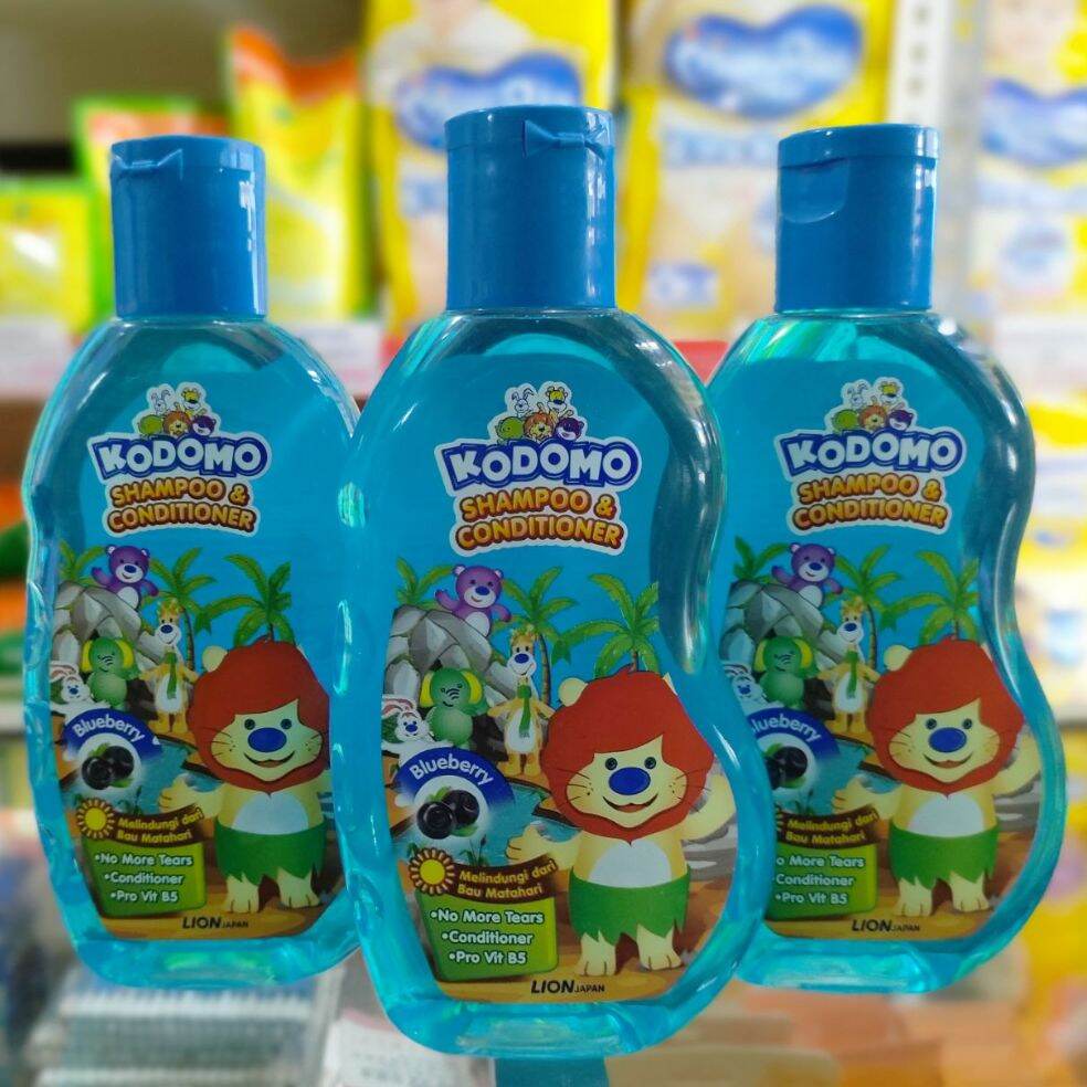 KODOMO SHAMPOO & CONDITIONER BLUEBERRY 200 ML / SAMPO ANAK KODOMO | Lazada Indonesia