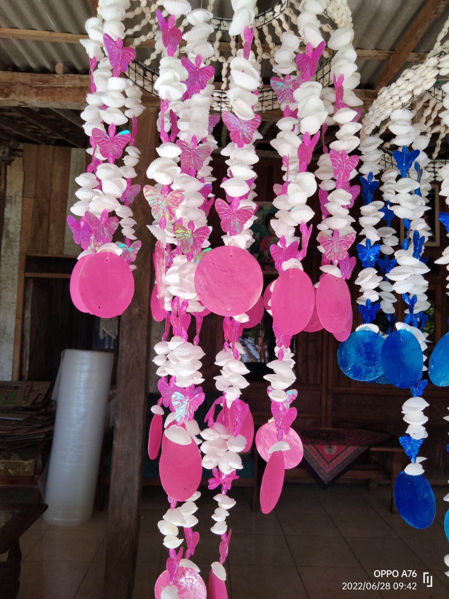 KAP KERANG / HIASAN LAMPU KERANG KOR KOR KOMBINASI SIMPING | Lazada ...