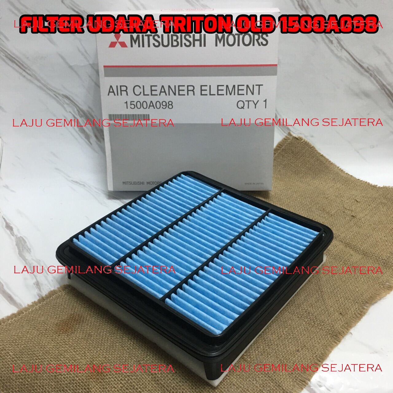 FILTER UDARA TRITON OLD - AIR FILTER PAJERO - SARINGAN UDARA TRITON ...
