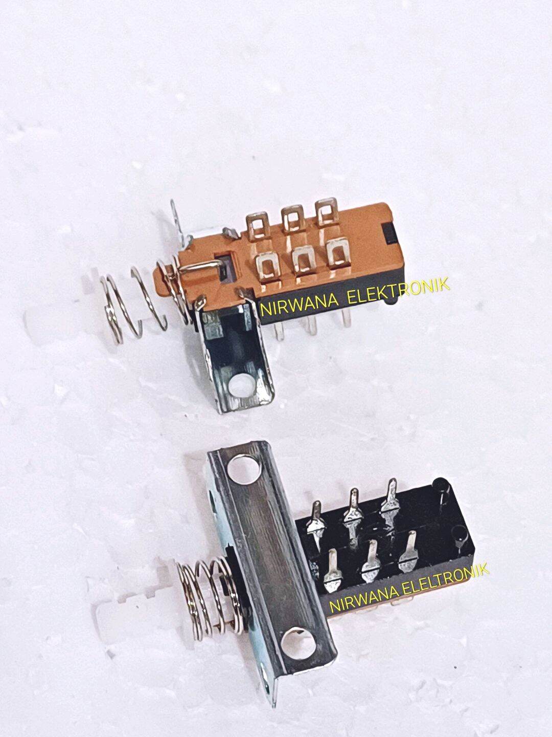 SWITH DPDT 6 KAKI 2X3 PIN SAKLAR 6 PIN PUSH BUTTOM 6 PIN WX3 | Lazada ...
