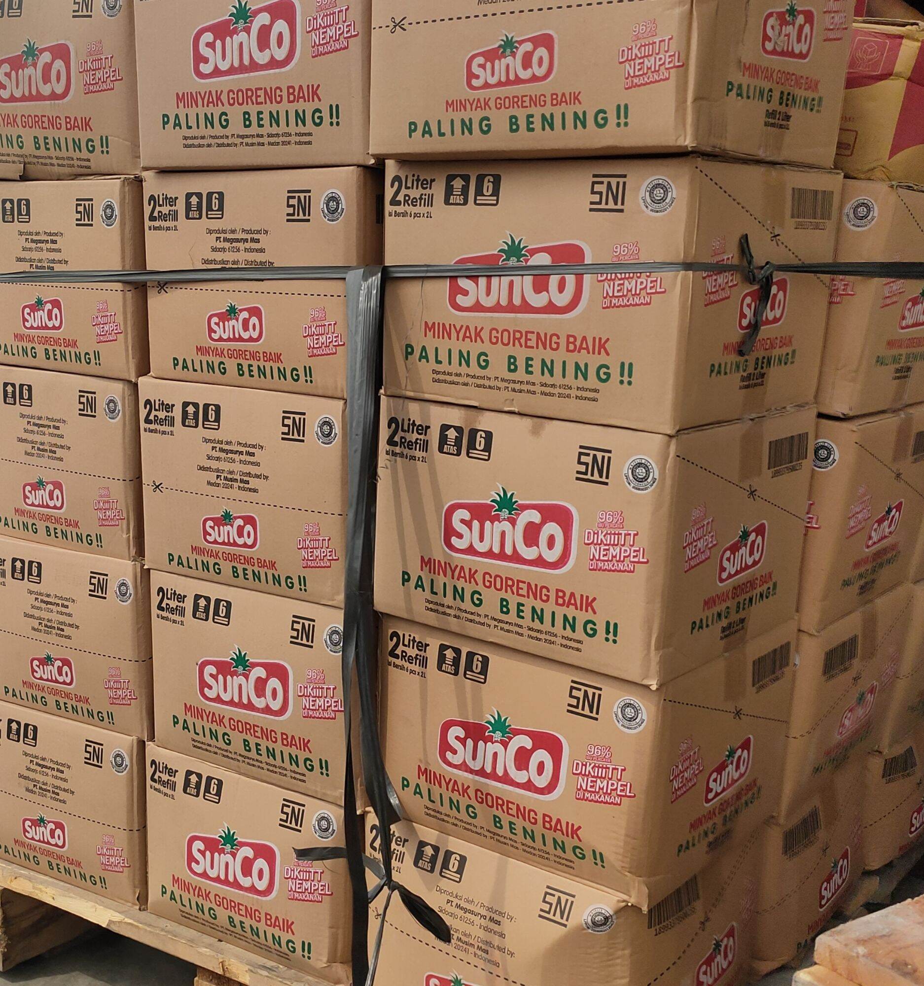 MINYAK GORENG SUNCO 2 LITER 1 DUS ( ISI 6 PCS ) | Lazada Indonesia