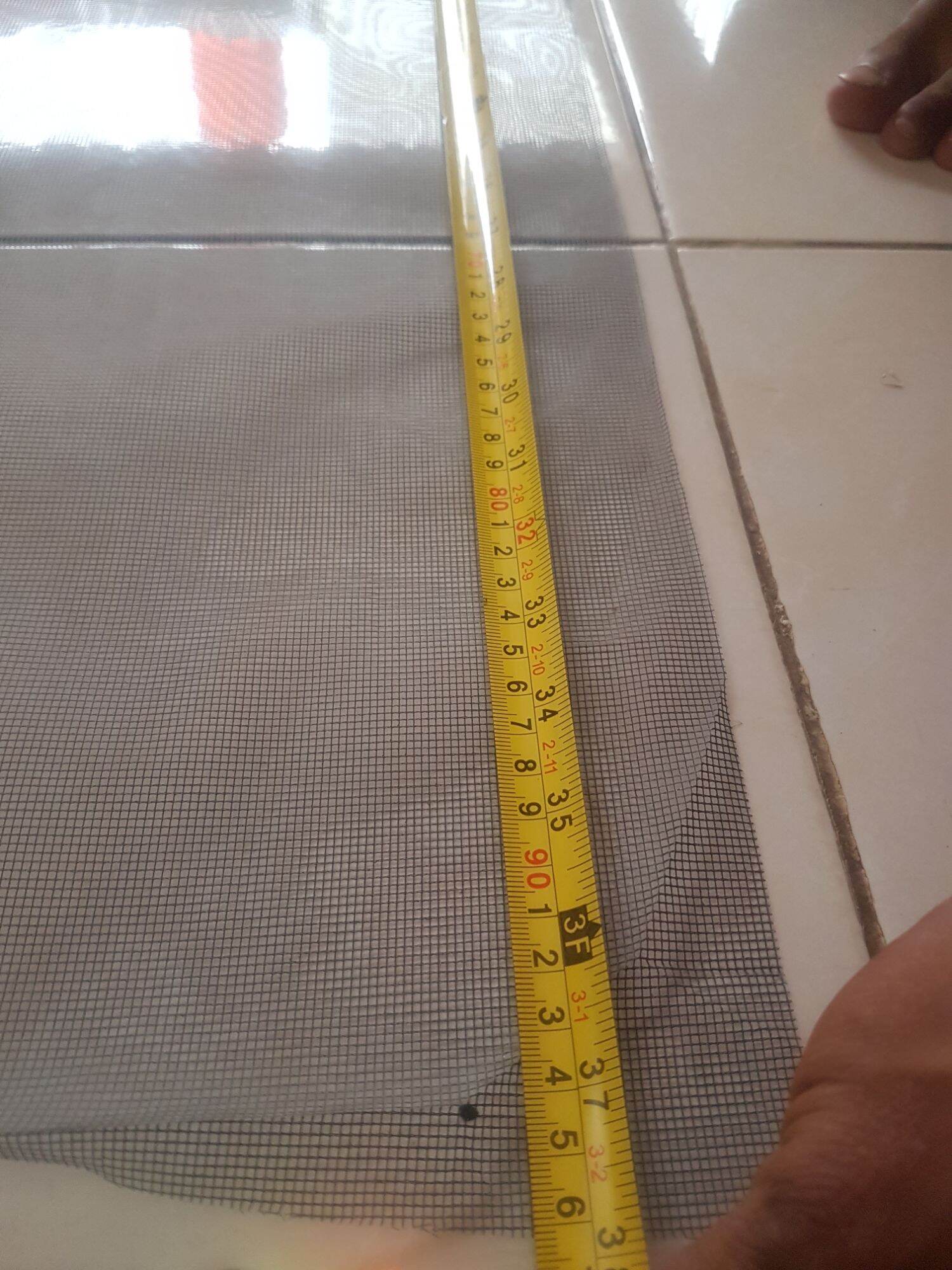 kain kasa nyamuk nilon putih - hitam | Lazada Indonesia