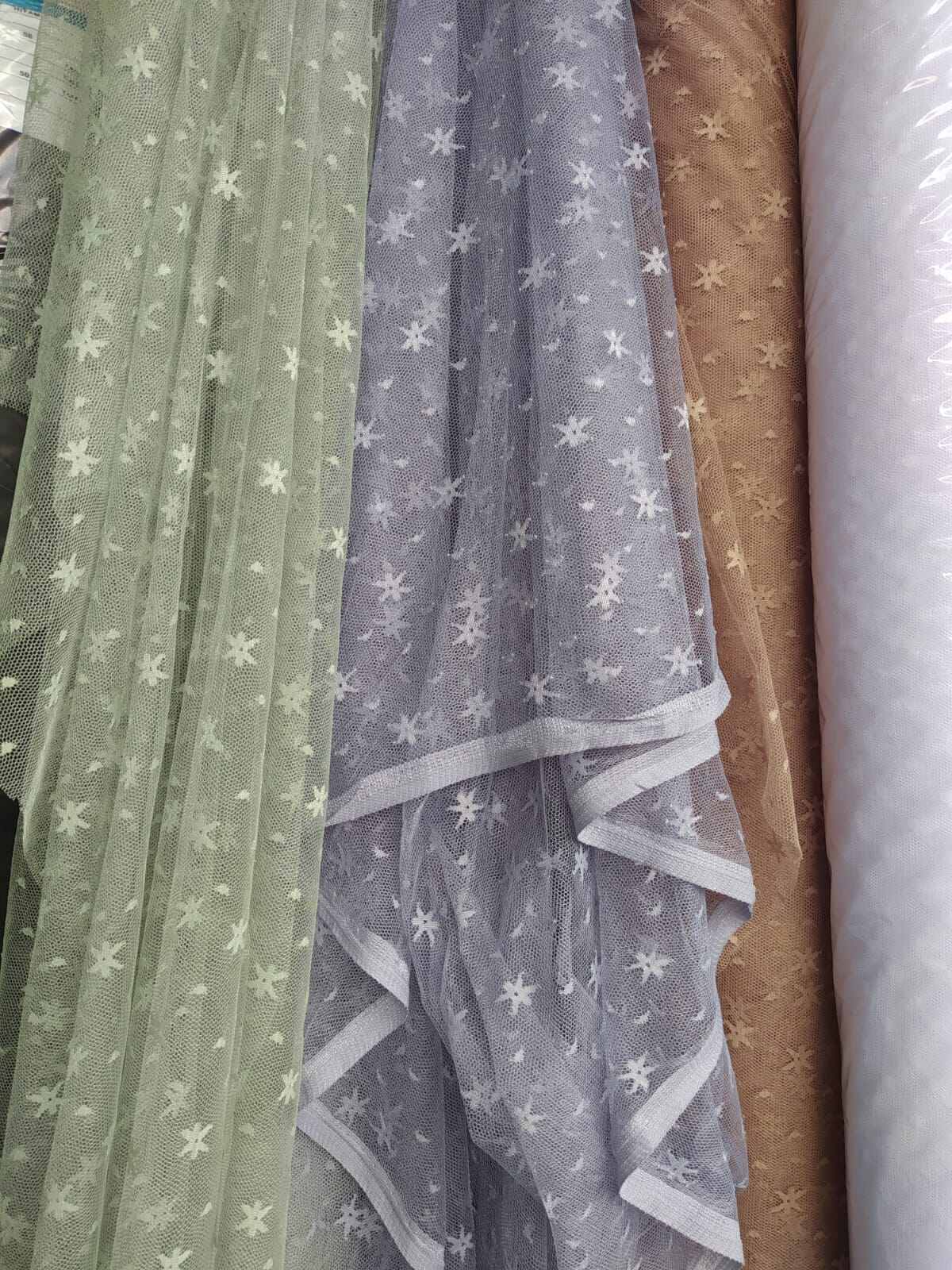 KAIN TILE BINTANG PREMIUM // HARGA PER SETENGAH METER / KAIN TILE MOTIF ...