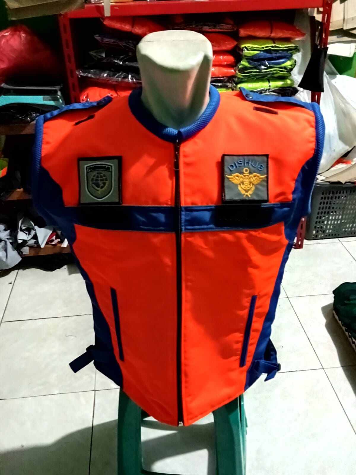 Rompi Oren hitam DISHUB terbaru anti gerimis dan gratis nama | Lazada ... Rompi Oren hitam DISHUB terbaru anti gerimis dan gratis nama | Lazada ...