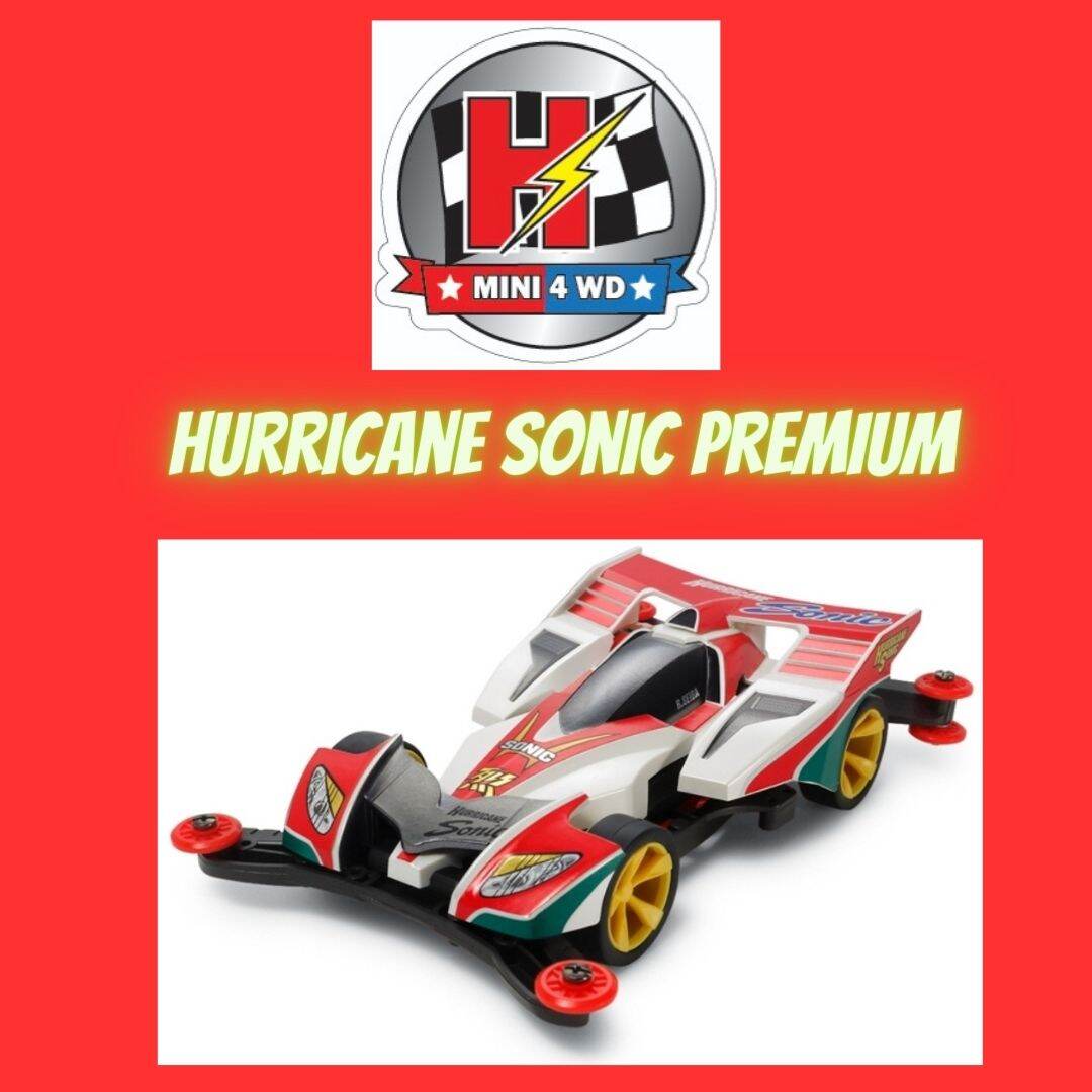 Tamiya Mini 4WD Hurricane Sonic Premium , Chassis AR. | Lazada Indonesia