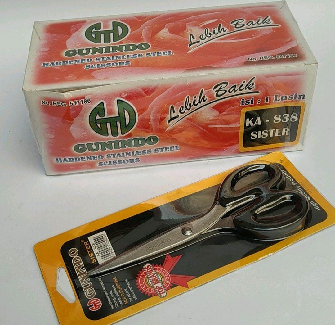 Gunting GUNINDO - ukuran besar / sedang / kecil | Lazada Indonesia