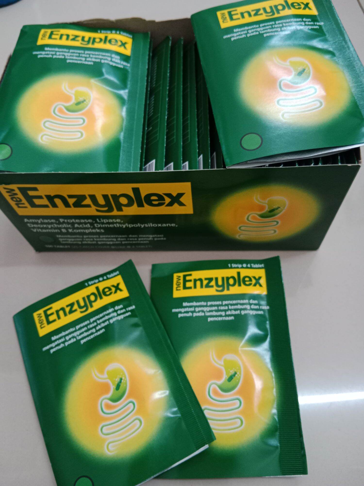 New Enzyplex kaplet Pencernaan | Lazada Indonesia