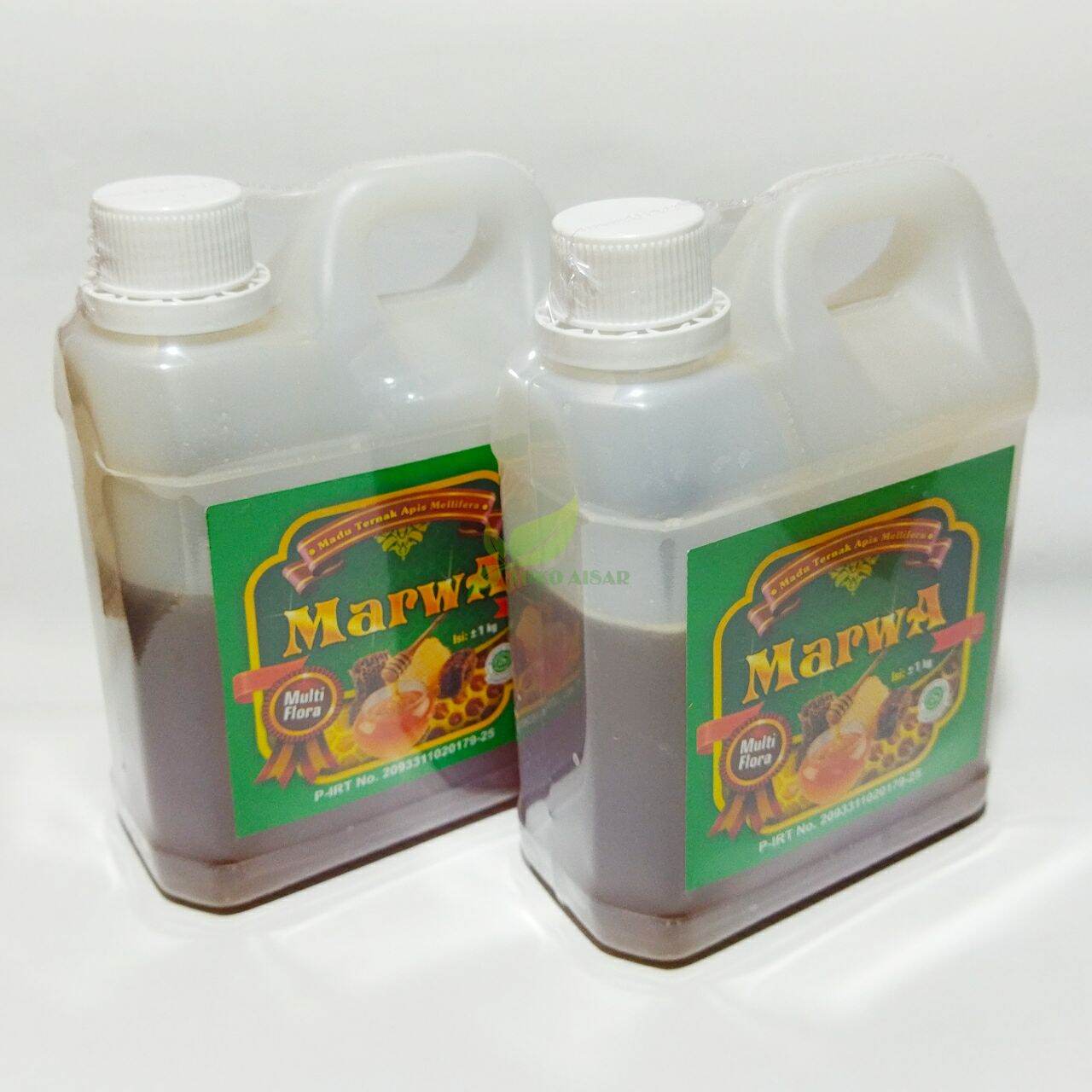 Madu Multiflora MARWA 1 kg Jerigen Al-ghuroba\produk ori | Lazada Indonesia