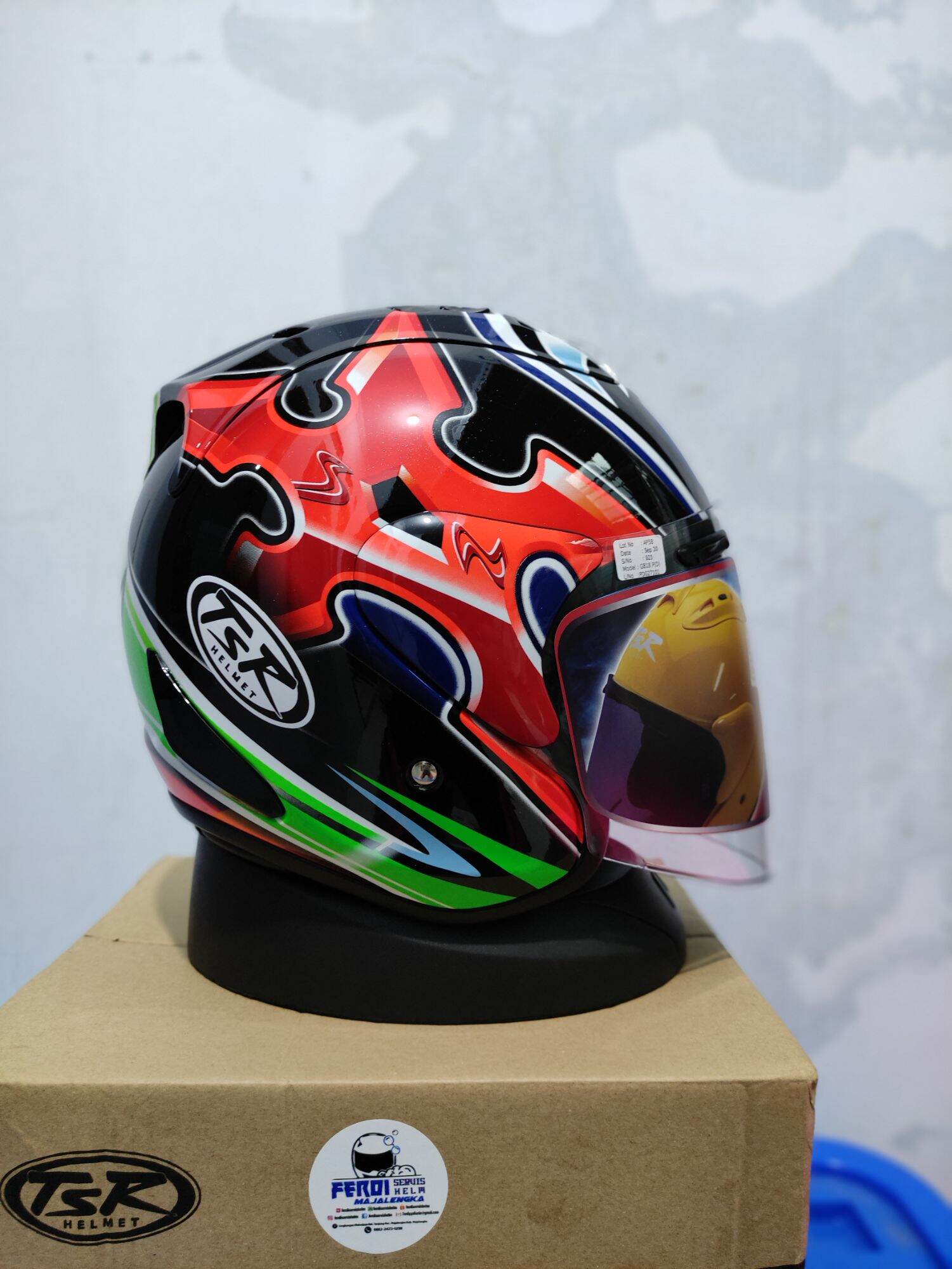 TSR SZ RAM 4 SHURIKEN READY SLOT INTERCOM | HELM TSR RAM 4 ORIGINAL ...