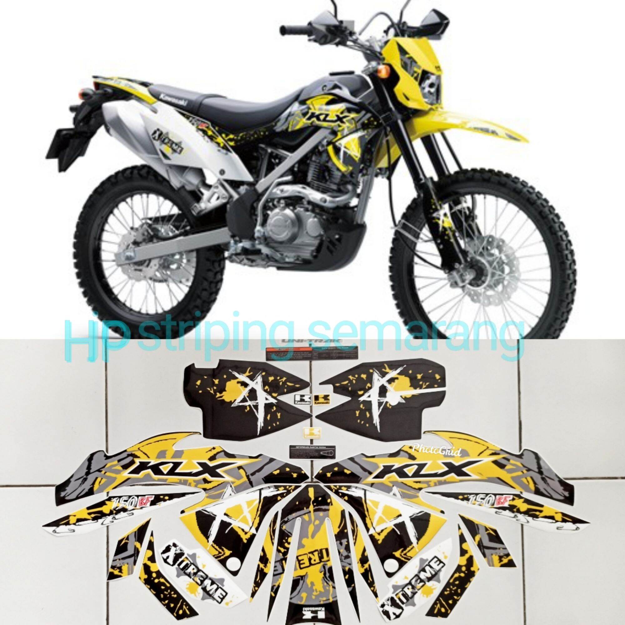 Striping Kawasaki KLX Bf SE Extreme th 2022 Kuning | Lazada Indonesia