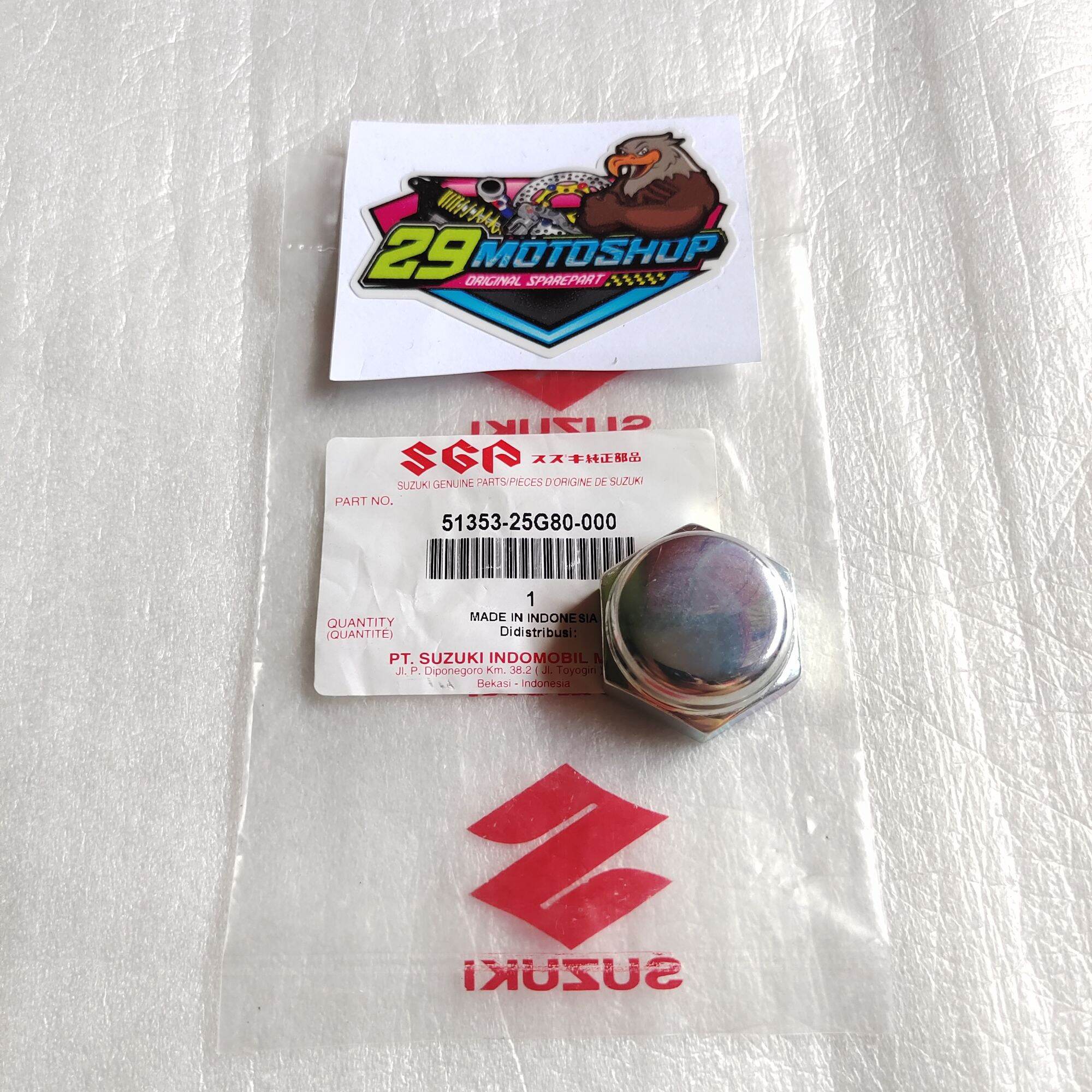 Baut Nut Mur Tutup Segitiga Satria Fu Fi Injeksi Original SGP | Lazada ...