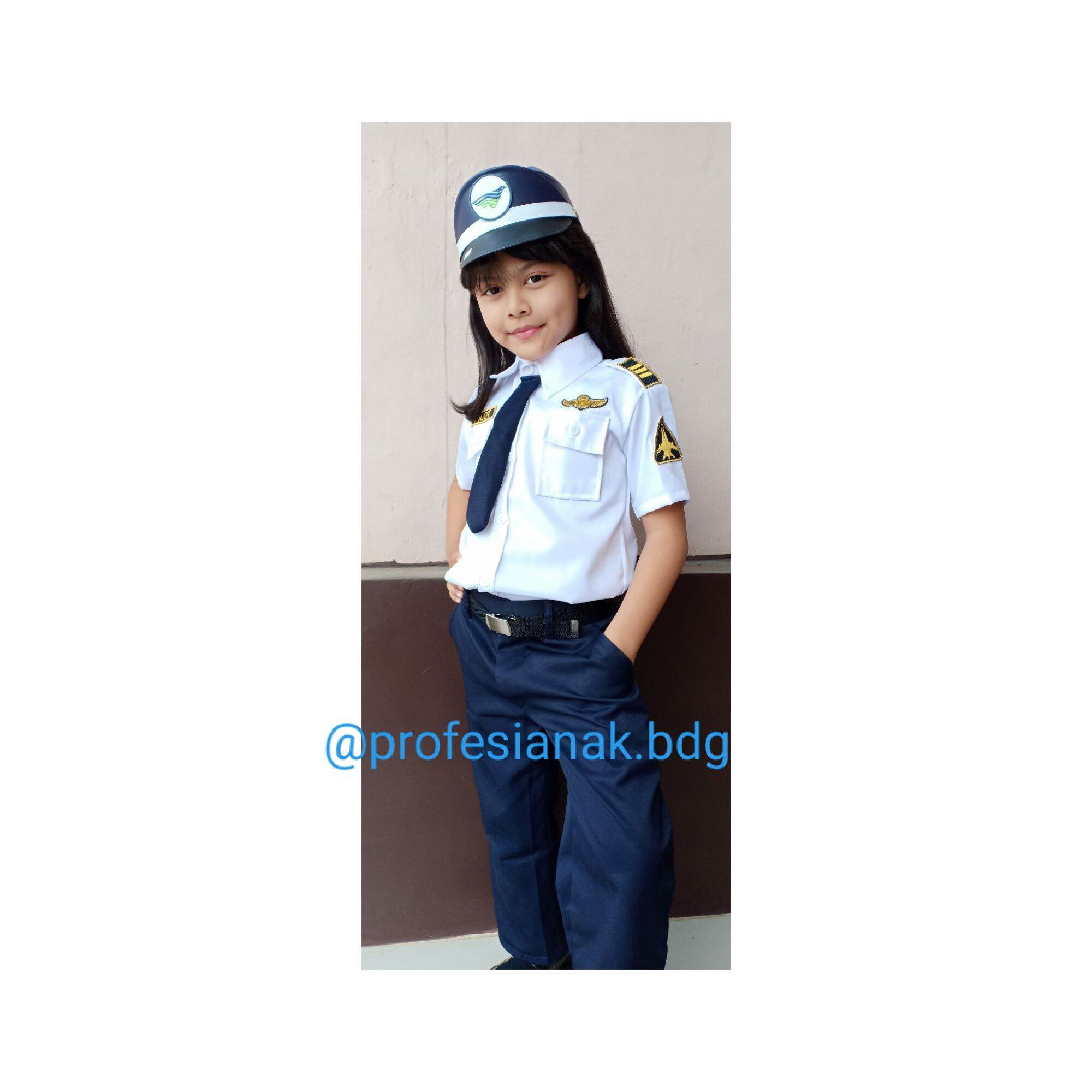 Baju Profesi anak Pilot / Baju pilot anak / Baju pilot / Pilot Anak ... Baju Profesi anak Pilot / Baju pilot anak / Baju pilot / Pilot Anak ...