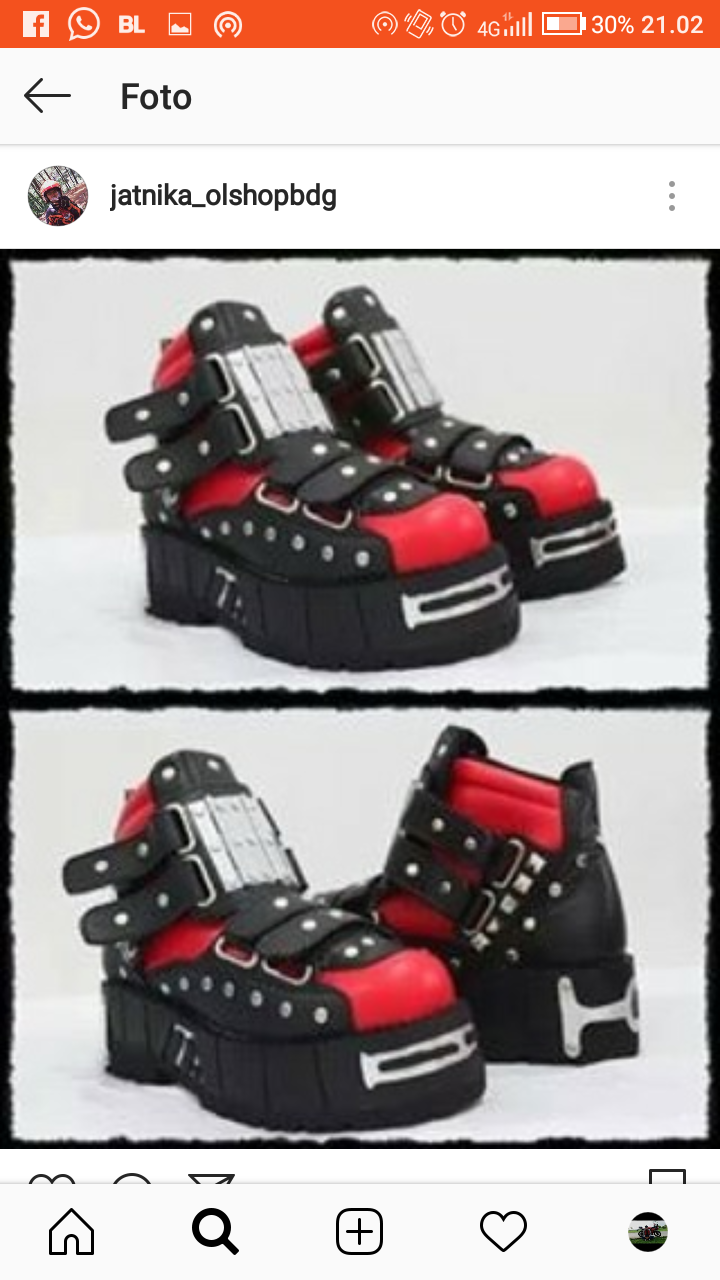 sepatu rocker. model engsel | Lazada Indonesia