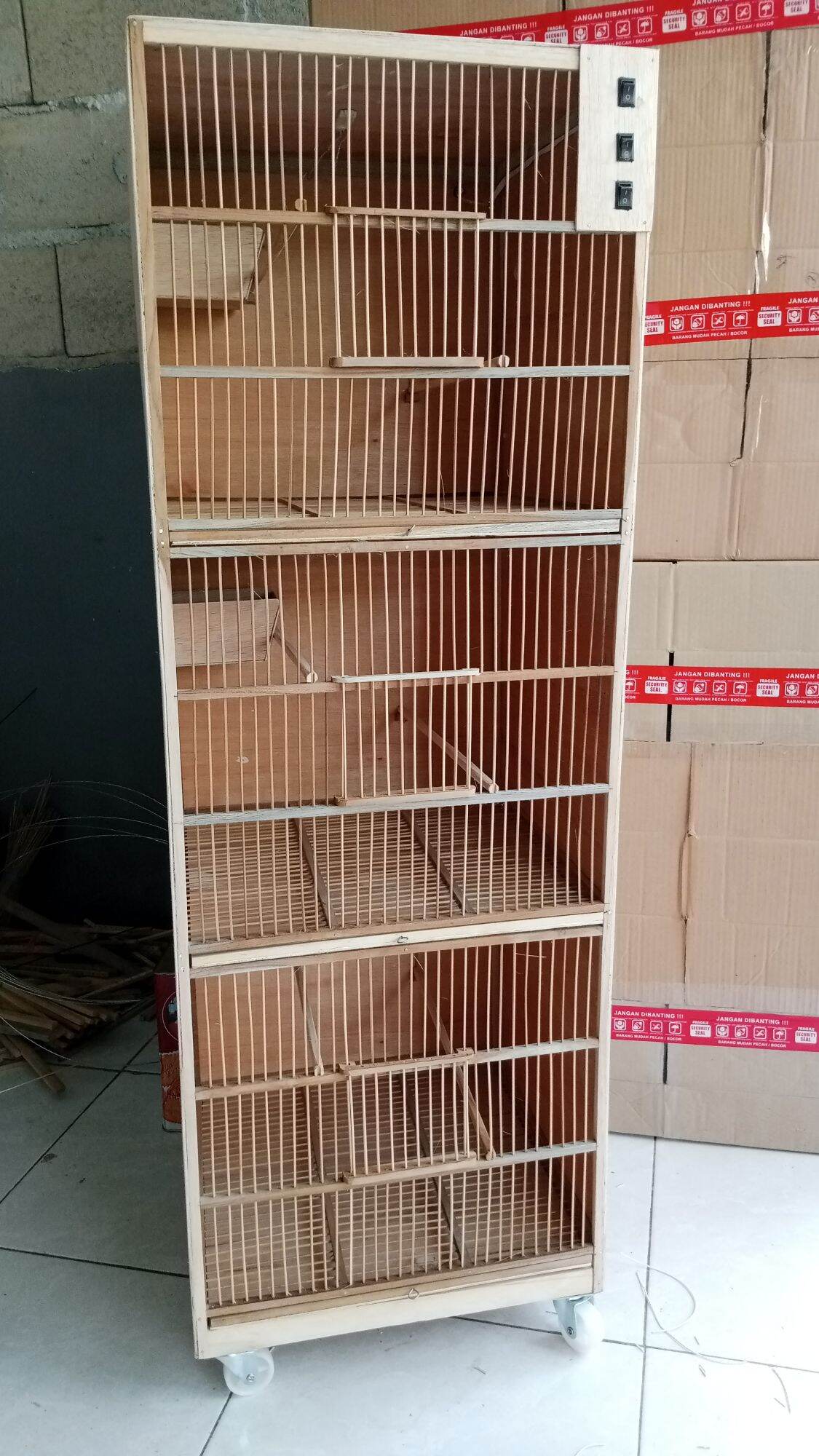 SANGKAR TERNAK KENARI RAKITAN | Lazada Indonesia