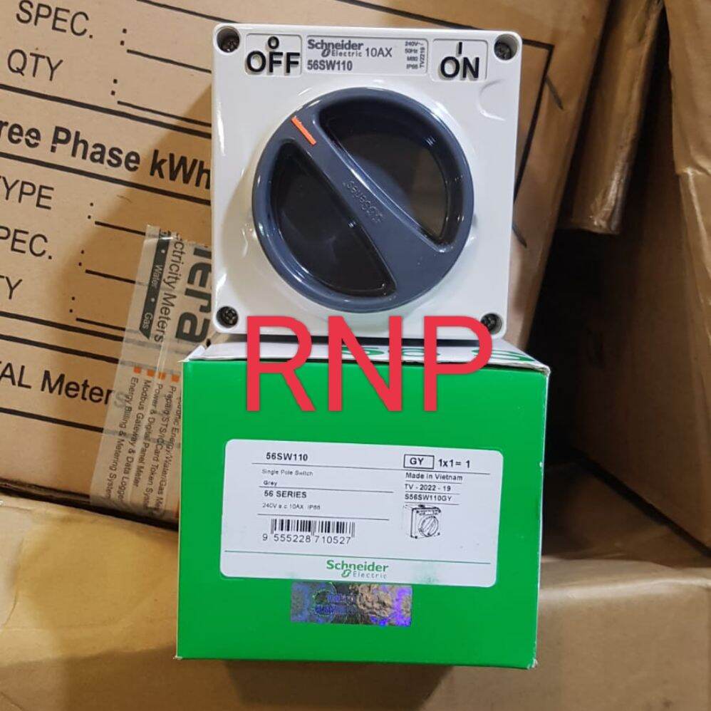 schneider 56SW110 single pole switch 56 series 10Amper | Lazada Indonesia