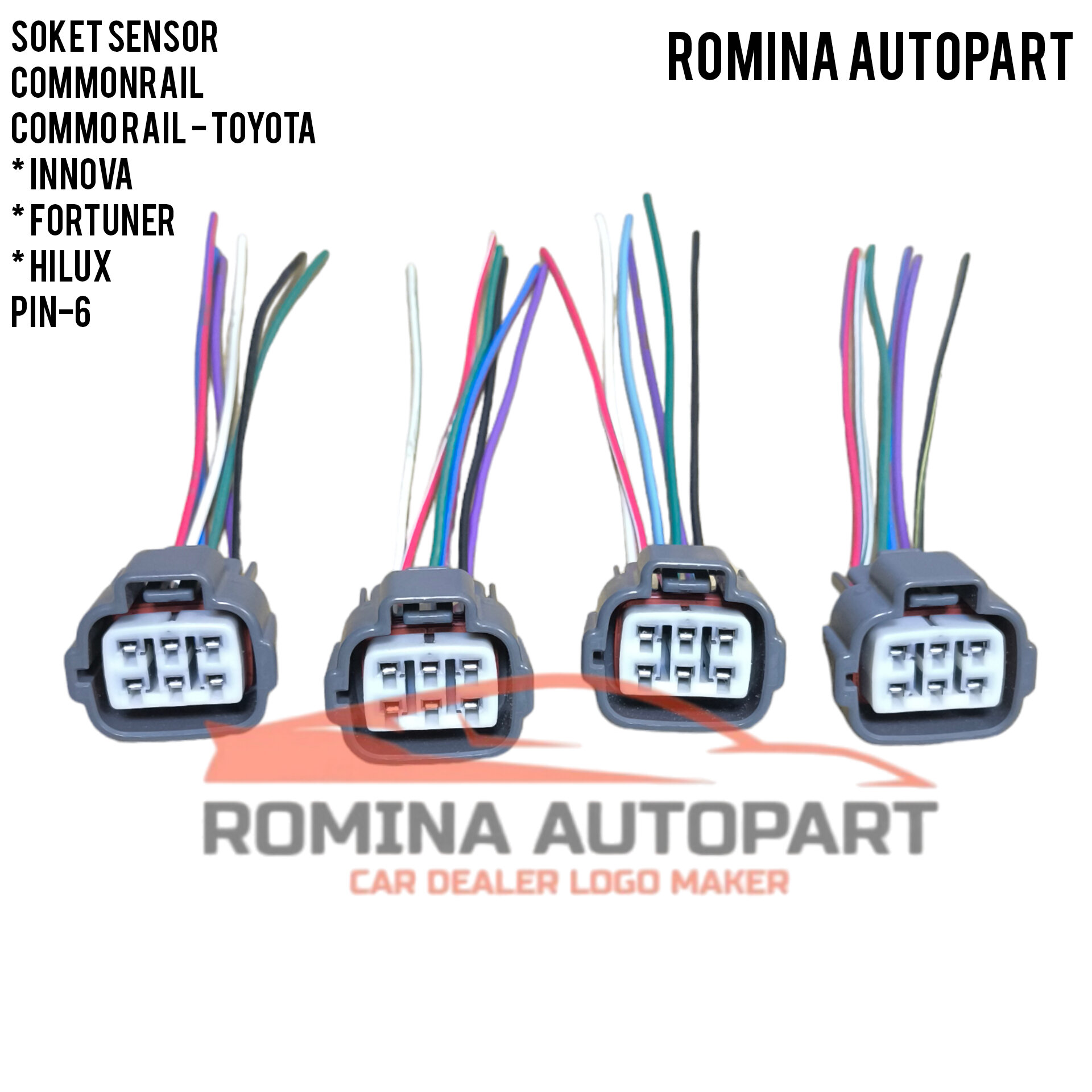 SOKET COMMONRAIL COMMON RAIL SENSOR TOYOTA INNOVA FORTUNER HILUX ...