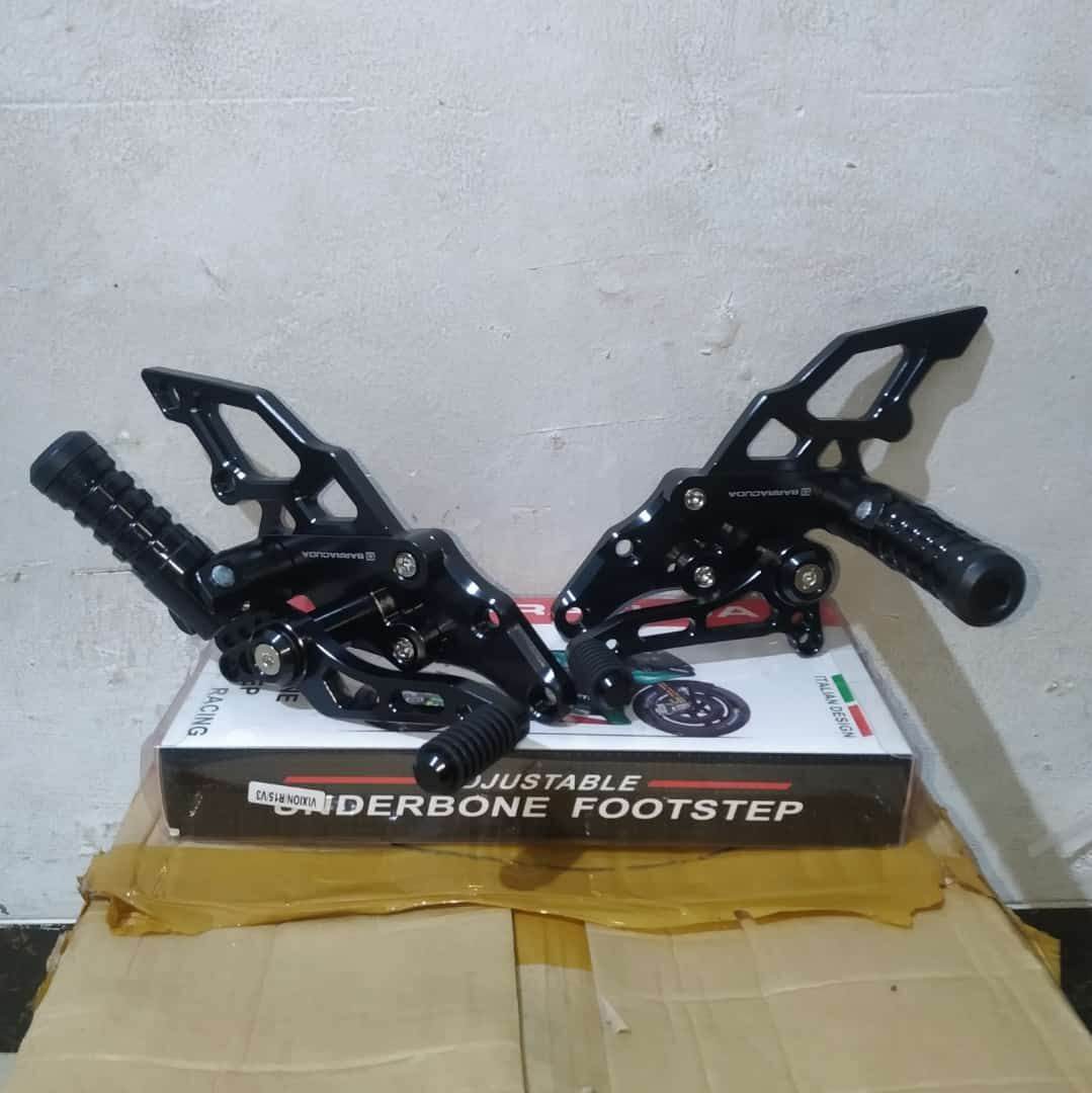 FOOTSTEP UNDERBONE LIPAT EMC YAMAHA VIXION OLD NEW R15V3 XABRE MT15 R25 ...