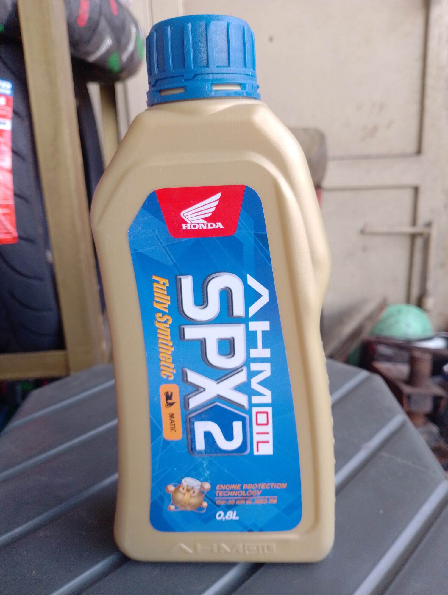 OLI AHM SPX 2 SET PLUS OLI GARDAN UNTUK MATIC HONDA | Lazada Indonesia