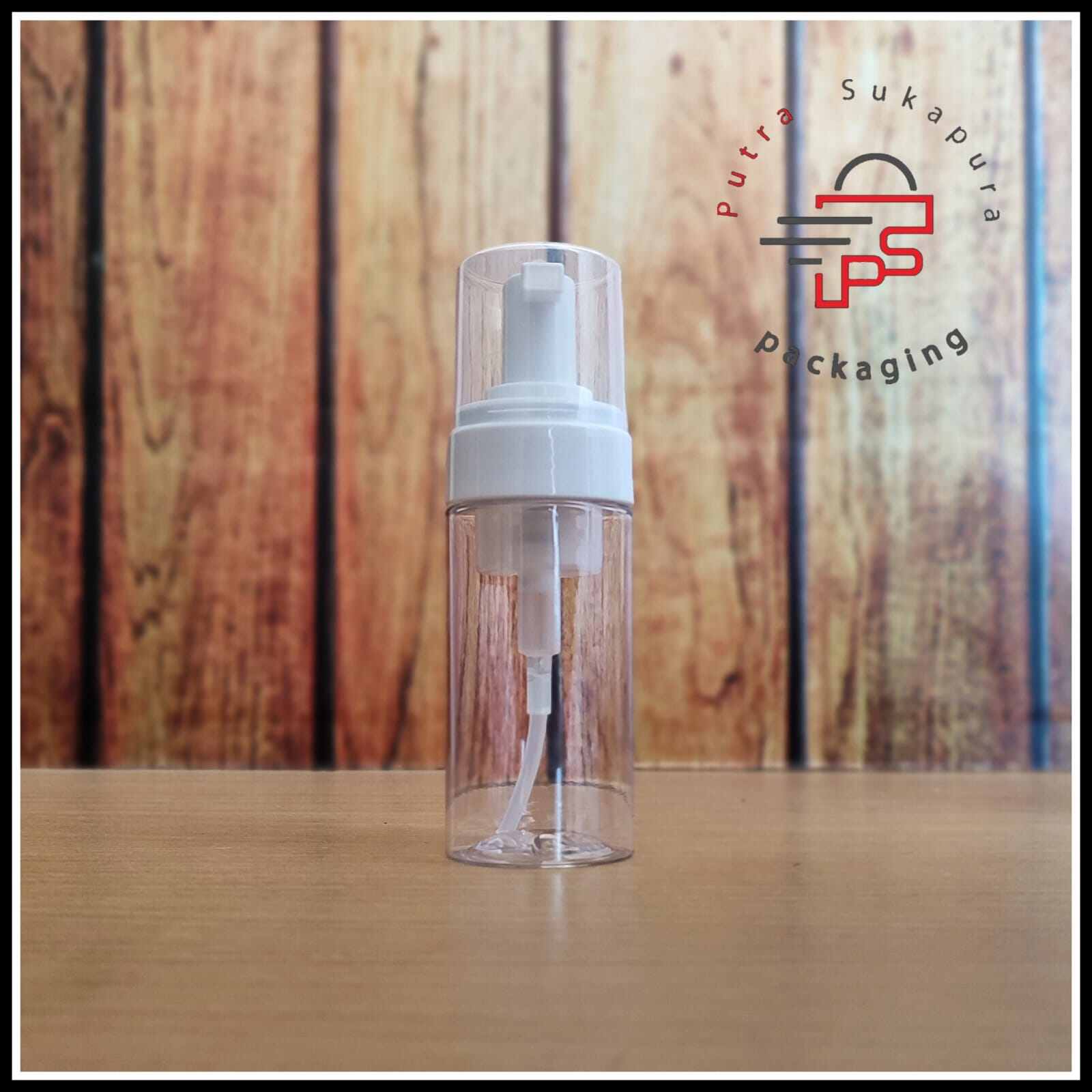 Botol foam 100ml natural / botol foamer 100ml bening tipe 2 / botol ...