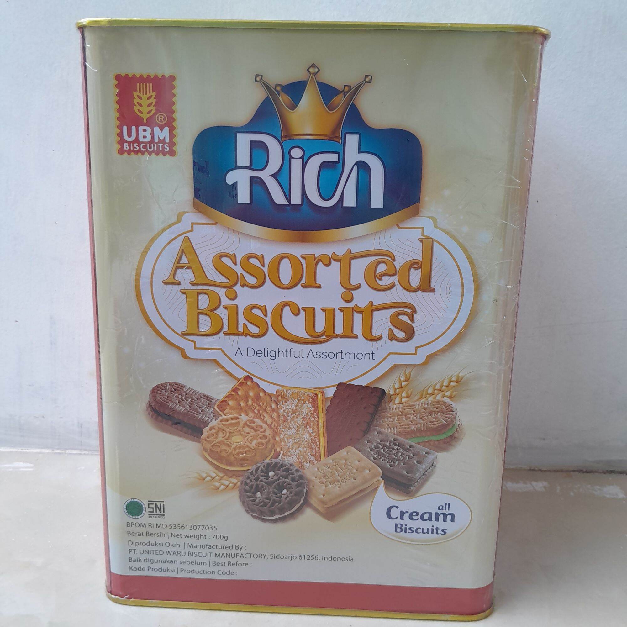 biskuit kaleng ubm biscuits fres rich hocky assorted biscuits 700gr all ...