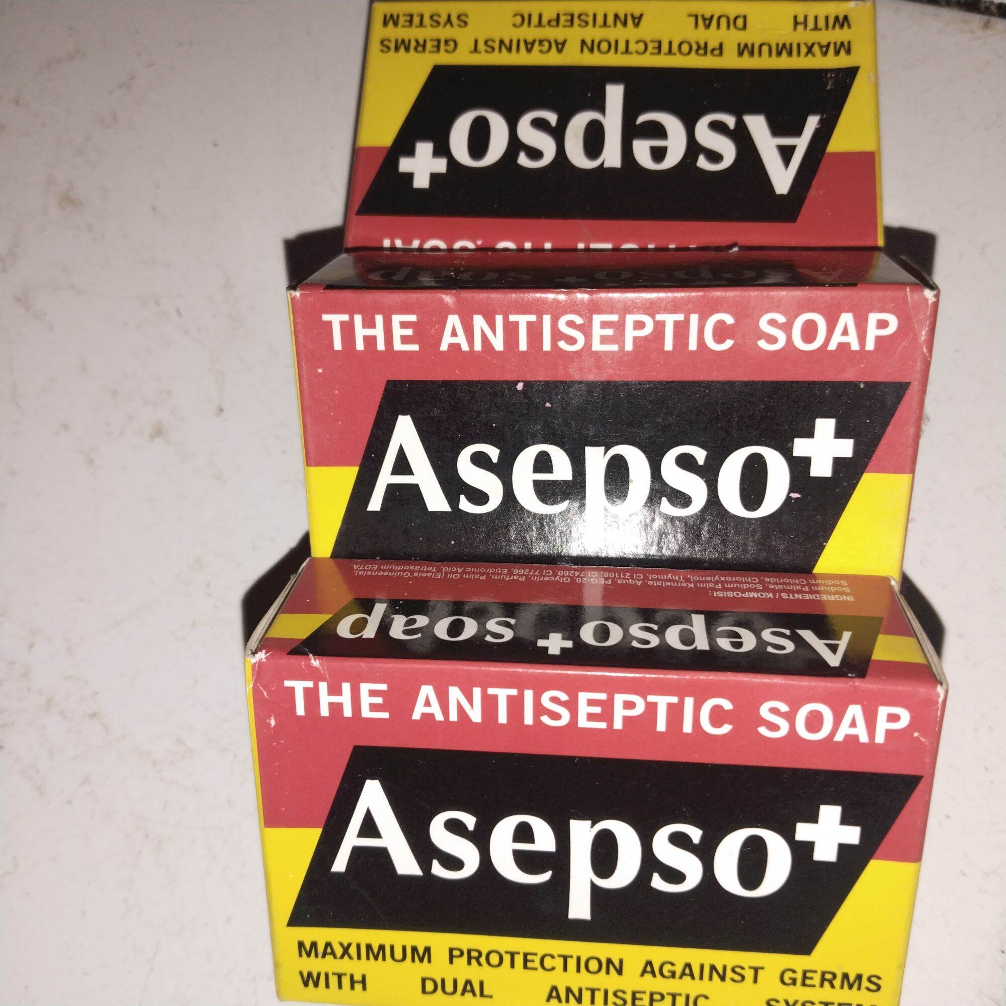 ASEPSO ANTISEPTIC SOAP 80G/ asepso sabun batang anti septic ampuh ...