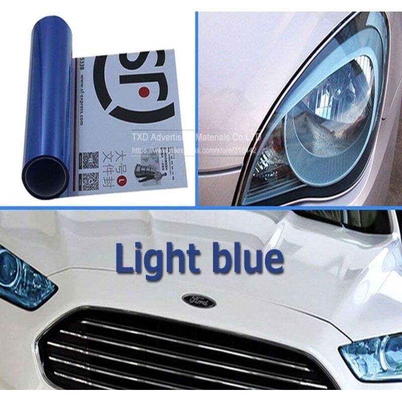 stiker lampu sticker headlamp hybrid transparan skotlet stiker ...
