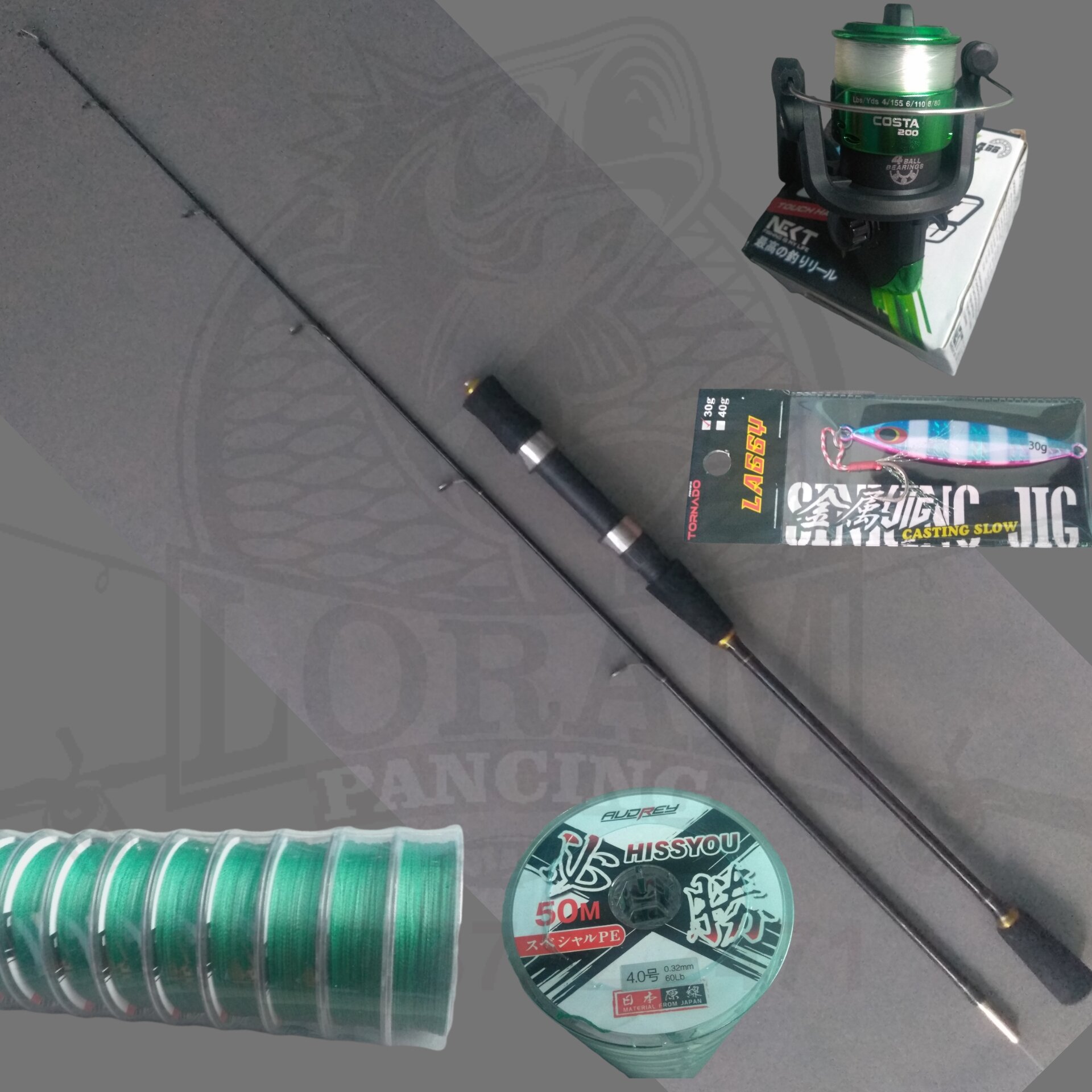 JORAN JIGGING FULL SET TINGGAL PAKAI | Lazada Indonesia