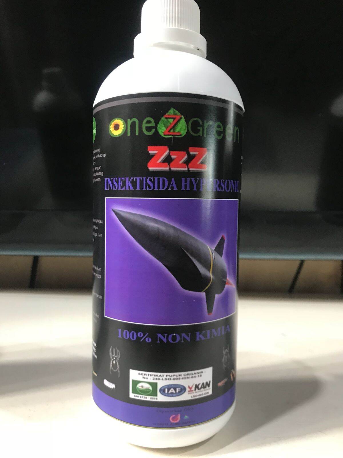 One Z Green Insektisida Hypersonic Organik 1 Liter Obat Pembasmi Hama ...