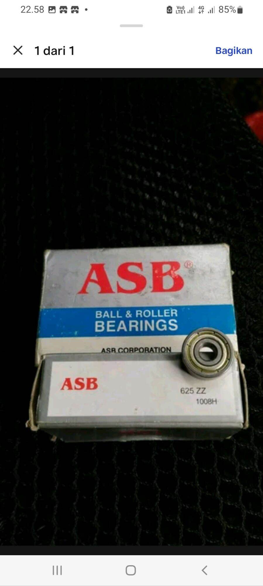 Ball bearing 625 ZZ ASB (5×16×5) | Lazada Indonesia