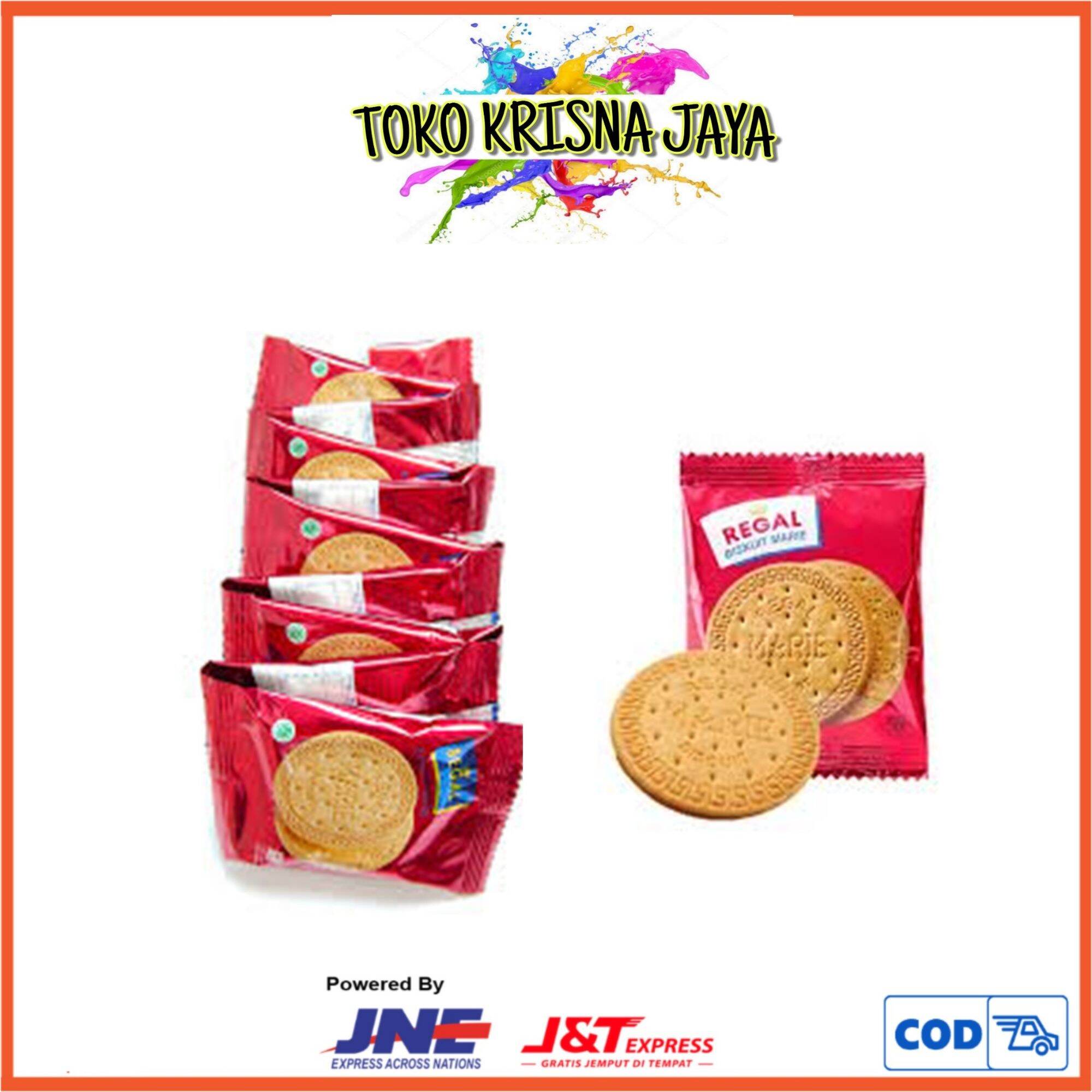 REGAL MARIE BISCUITS KEMASAN 1 RENCENG ISI 12 GR X 10 PCS | Lazada ...