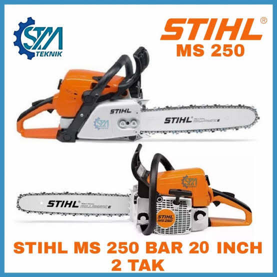 Mesin Gergaji Chainsaw STIHL MS-250 Bar Light 20 Inchi Original | Lazada Indonesia