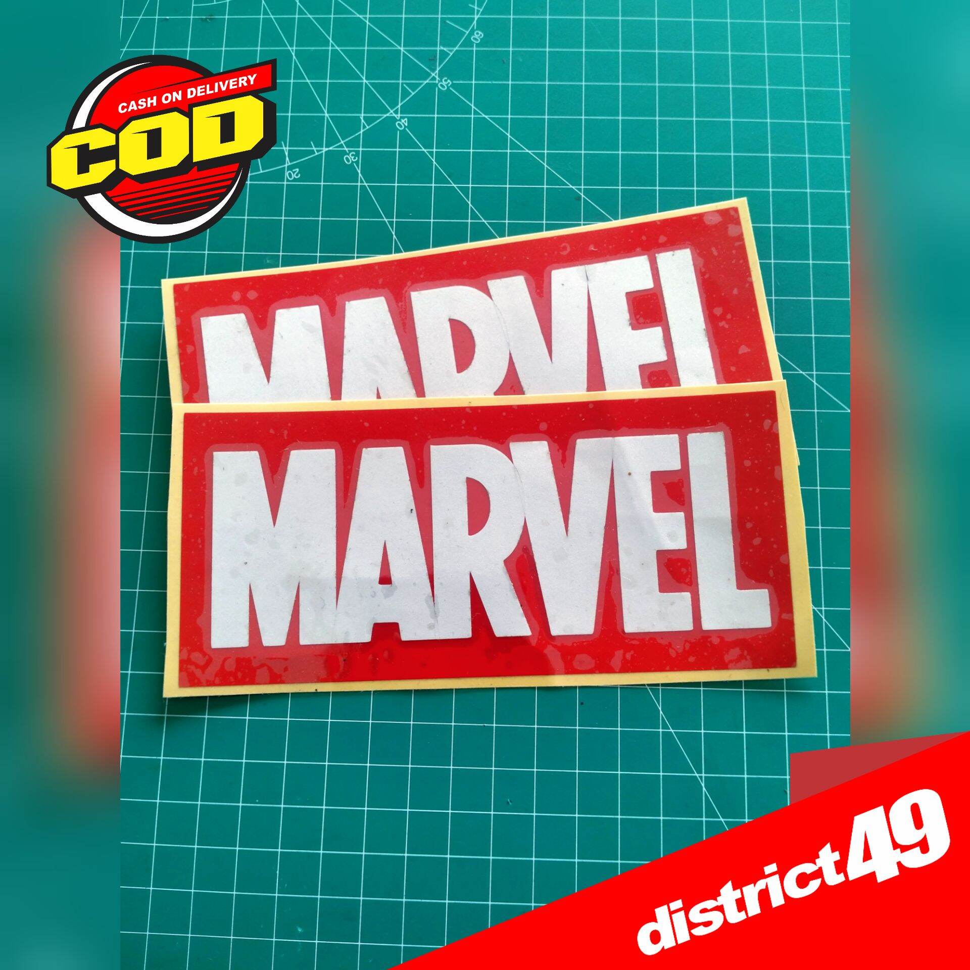 Sticker cutting Logo Marvel - Cutting Sticker logo Marvel - Sticker ...