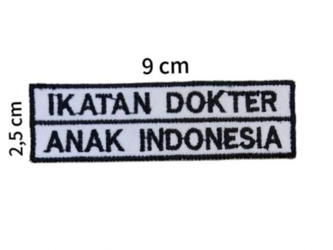 BORDIR,BADGE,LOGO PATCH,EMBLEM,SERAGAM,PROFESI ANAK,DOKCIL | Lazada ...