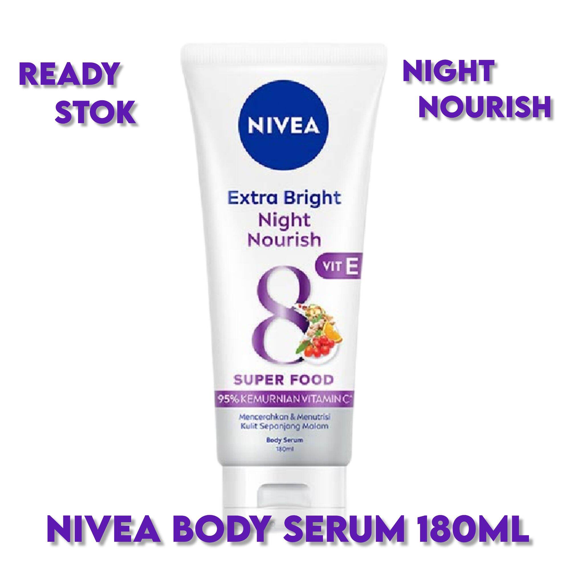 Nivea Body Serum Night Nourish 180 ML | Lazada Indonesia