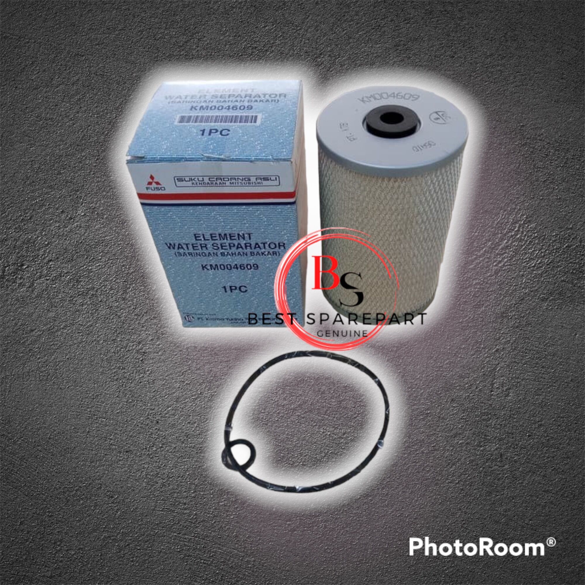 Filter Solar bawah Canter model besi Original Mitsubishi KM004609 ...