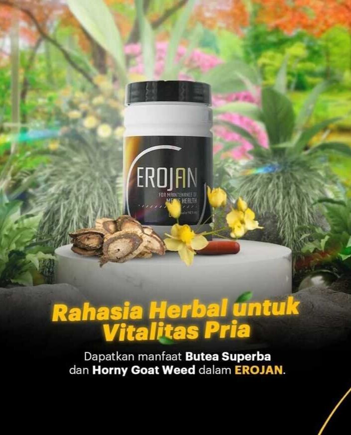 erojan 60 capsul suplemen multivitamin asli original BPOM Halal ...
