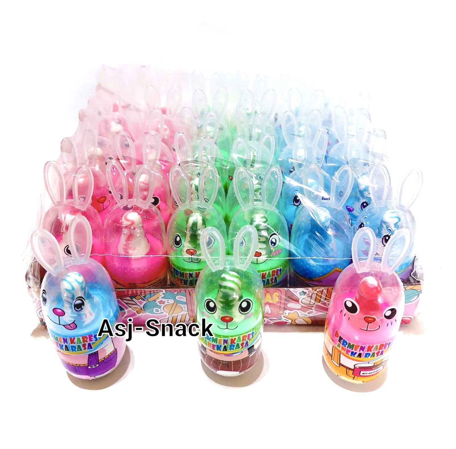Permen keras Aneka Rasa, Permen Dot Kelinci Luvmi ( 30 pcs x 6g ...