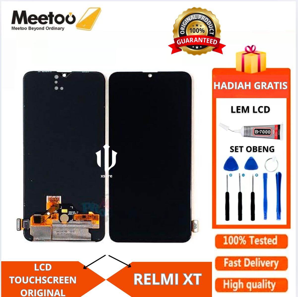 Lcd Touchscreen Realme Xt Fullset Original Free Lem obeng/Lcd Original ...
