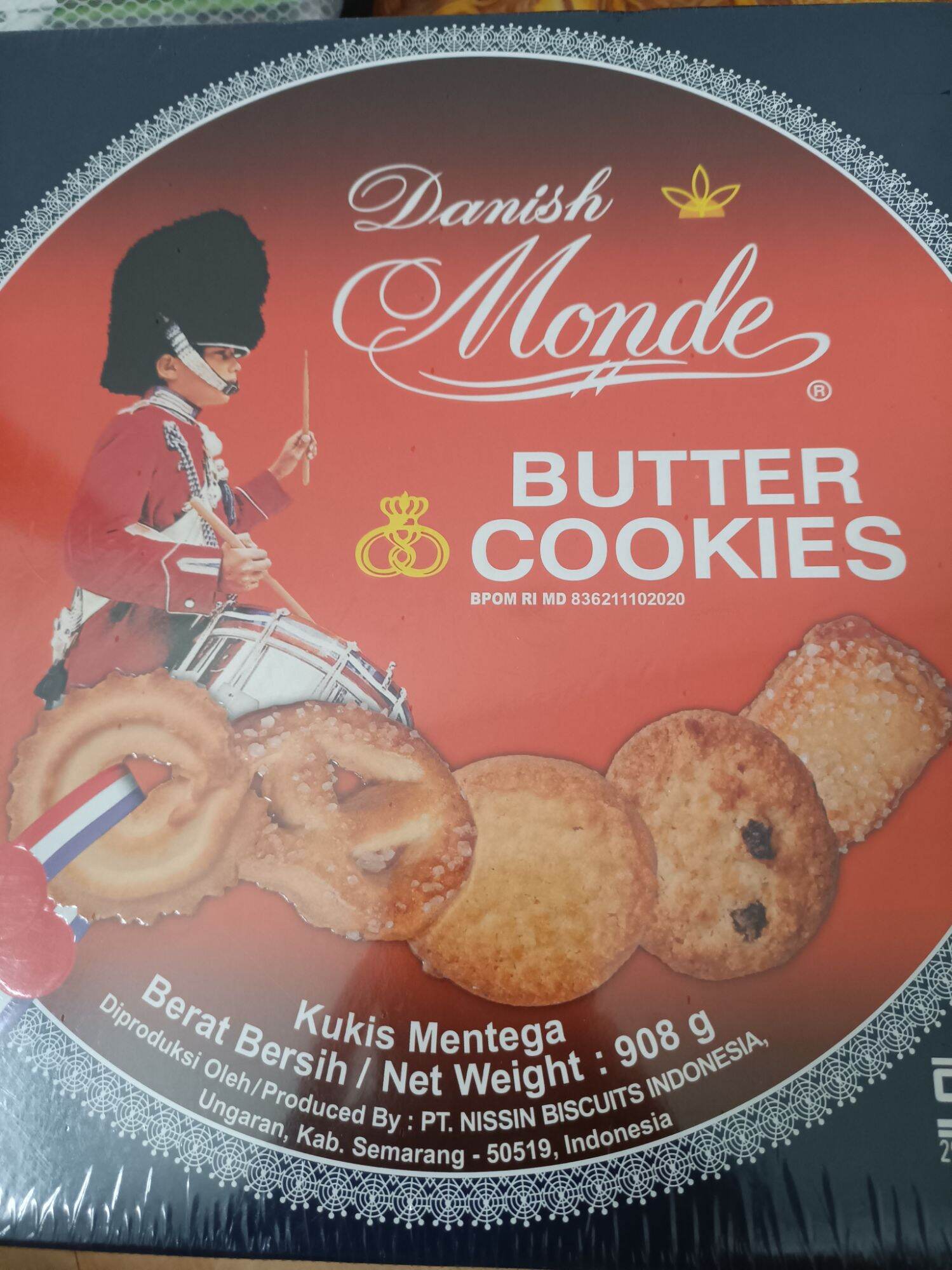 Monde Butter Cookies 908g/Danish Monde Butter Cookies 908g/Biskuit ...
