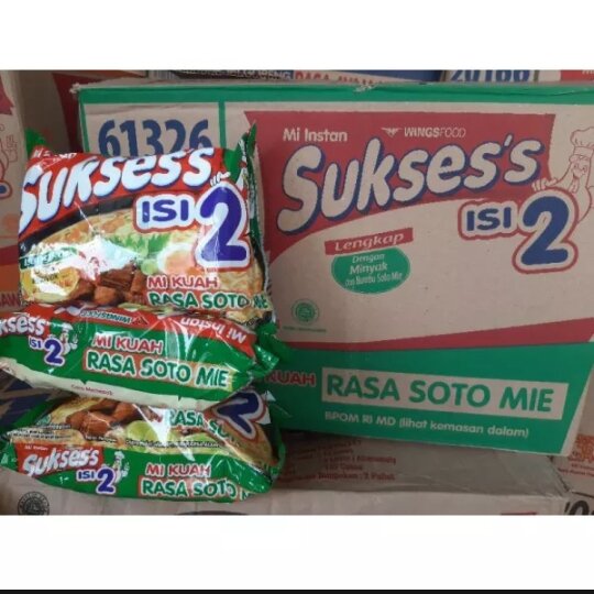 Mie Sukses Isi 2 (1 dus) (Kuah) | Lazada Indonesia