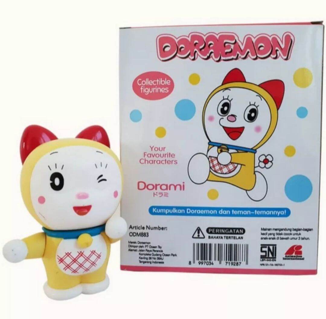 mainan koleksi anime figure Doraemon collectible figurines | Lazada ...