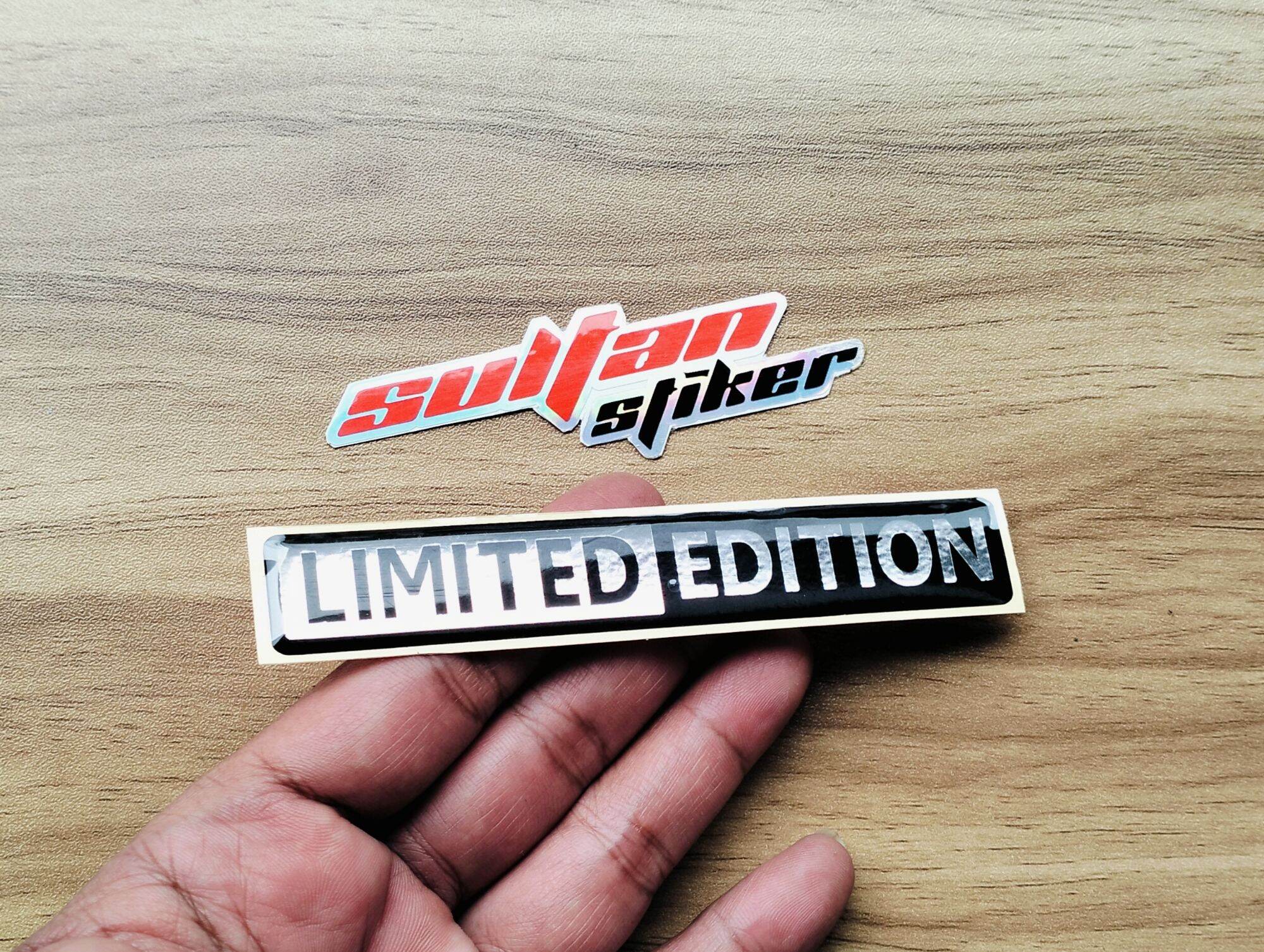 Stiker Emblem LIMITED EDITION Sticker timbul SPECIAL EDITION lentur 3D ...