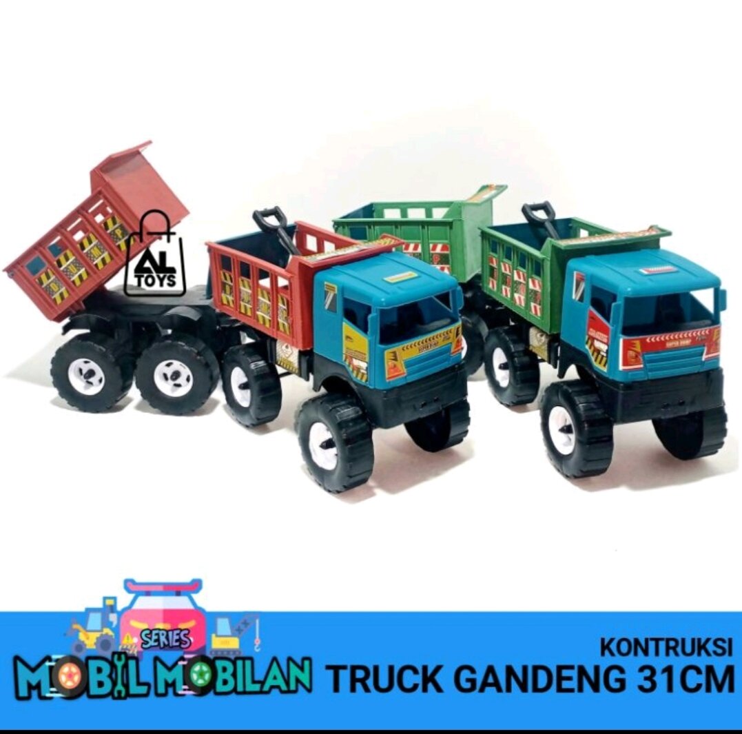MAINAN TRUCK BAK GANDENG / DUMP TRUCK GANDENG / TANGKI GANDENG TRUCK ...