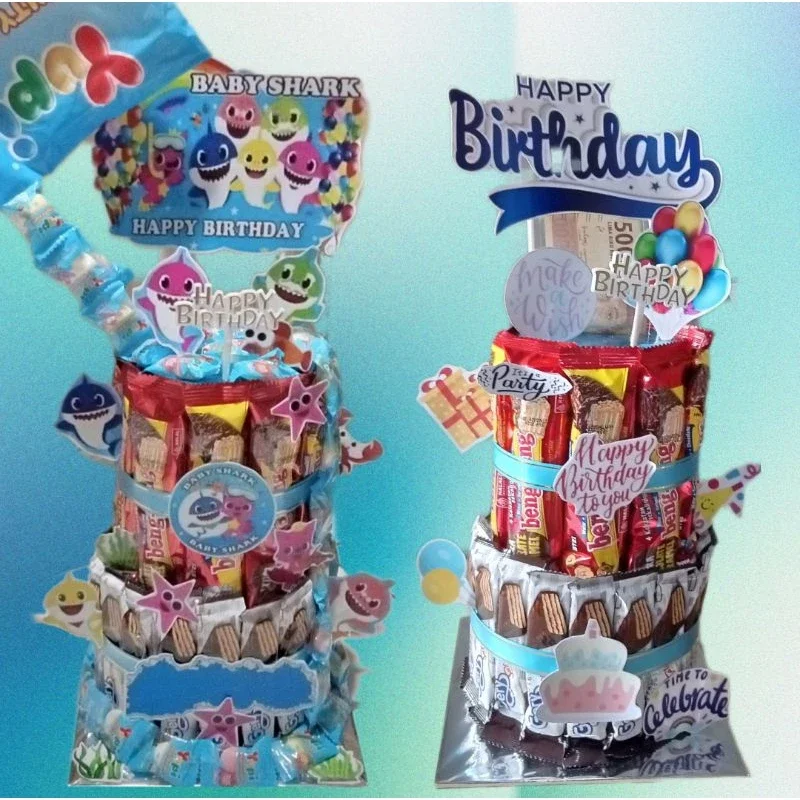 hampers snack makanan uang 500 | Lazada Indonesia