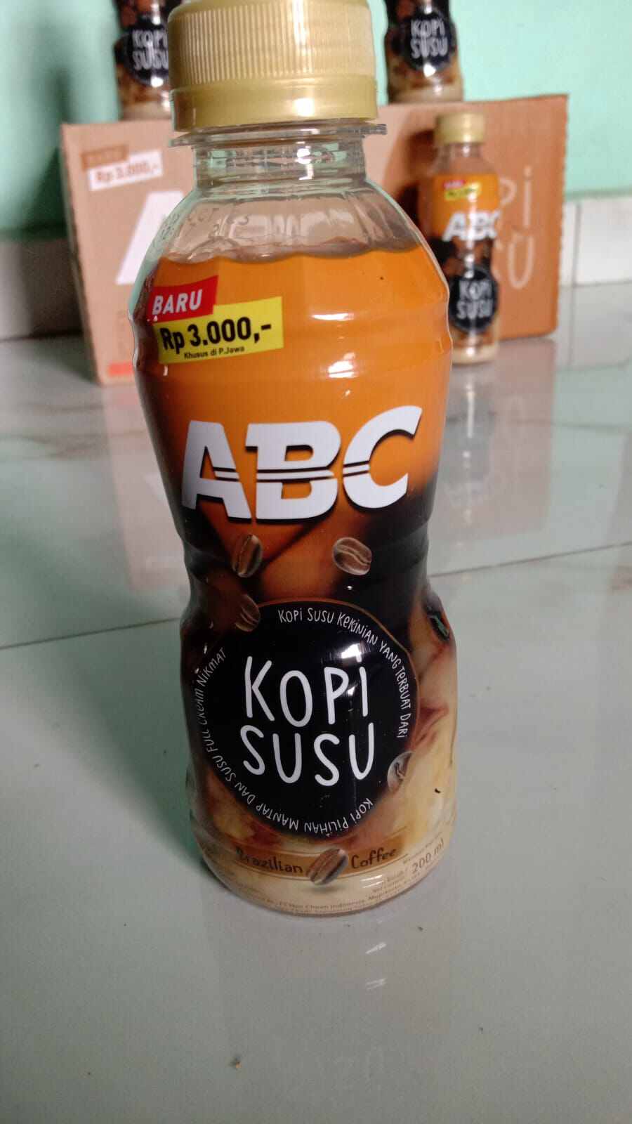 ABC kopi susu kemasan botol 200 ml | Lazada Indonesia